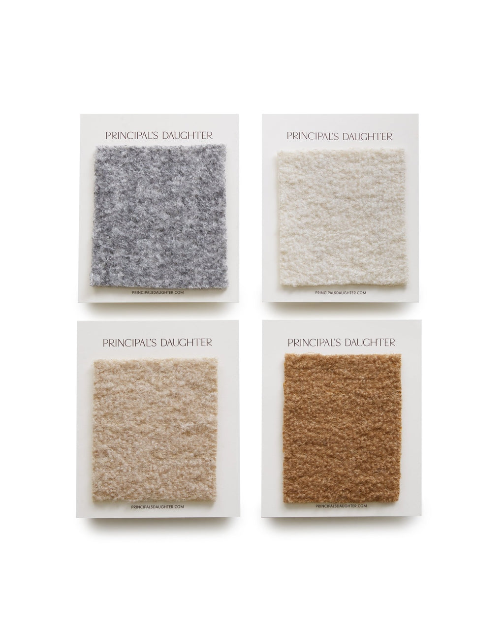 Bouclé Swatch Set – Principal's Daughter